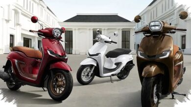 Honda Stylo 160 Turns More Luxurious And Retro, Burgundy ABS Crosses ...