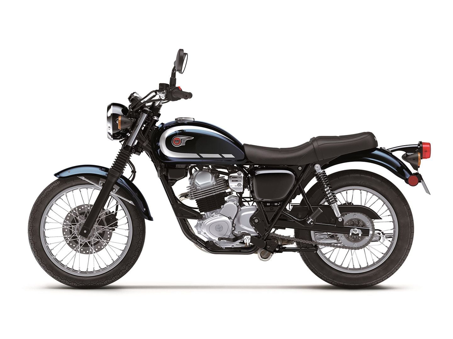 Classic Kawasaki Styling Meets 233 CC Everyday Usability, W230 Brings ...
