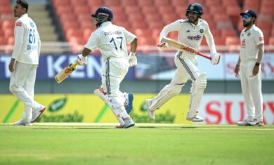 India Declare At 564-8, Saleem’s Six-For Exposes Afghanistan’s Missed ...